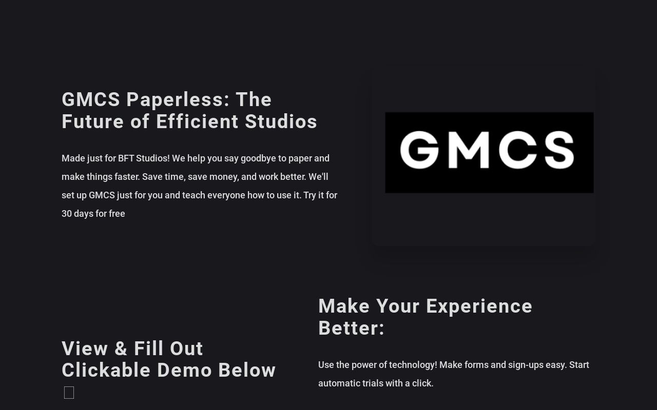 GMCS - Paperless